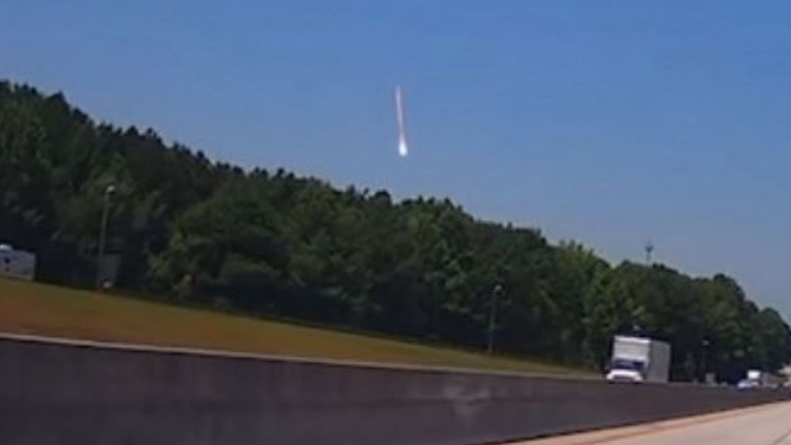 Fireball mystery? Satellite detects streak over Virginia, NC border ...