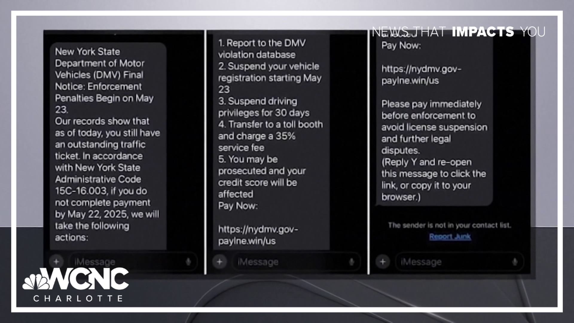DMV text scam alert targets North Carolina drivers: What to know ...