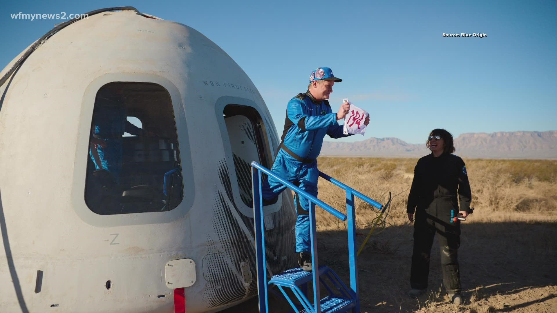 North Carolina professor flies to outer space | 13newsnow.com