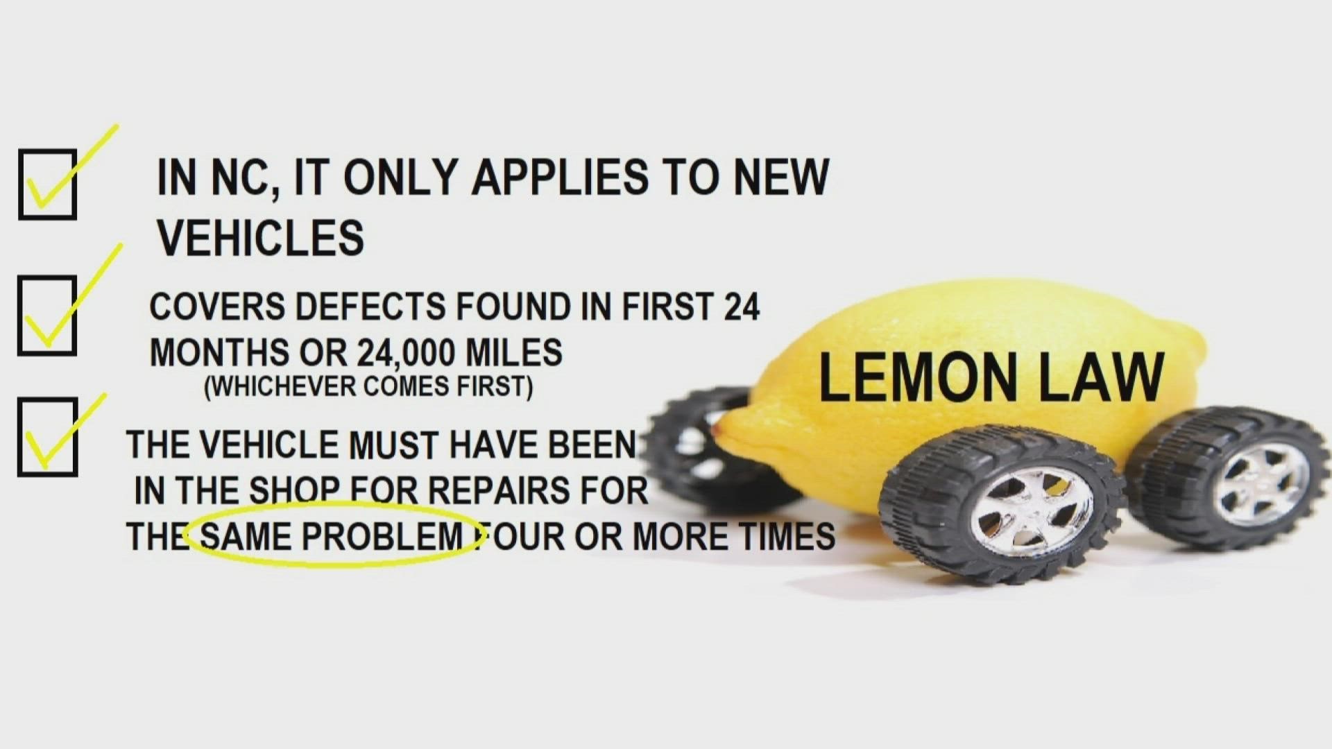 Is your car covered under the lemon law? | 13newsnow.com