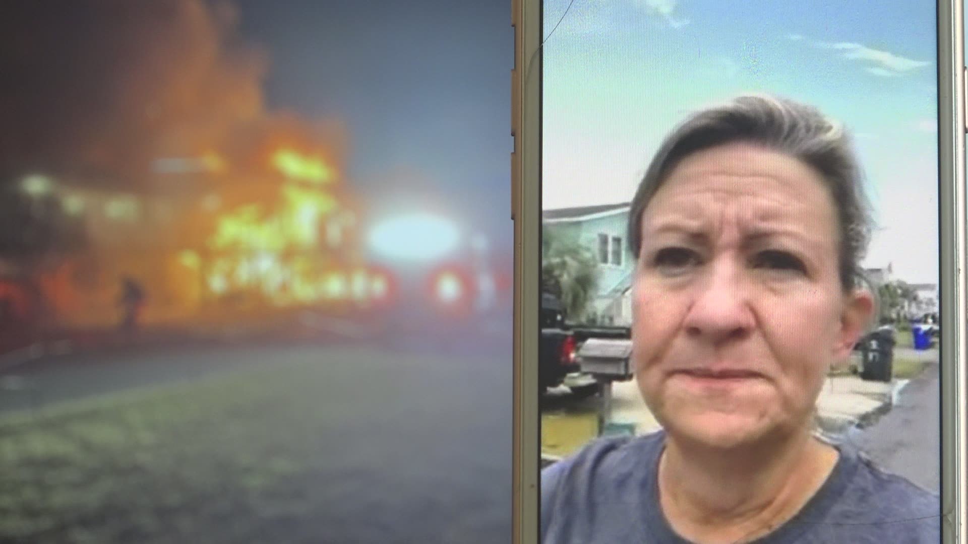 Ocean Isle Beach homes catch fire a second time after Isaias ...