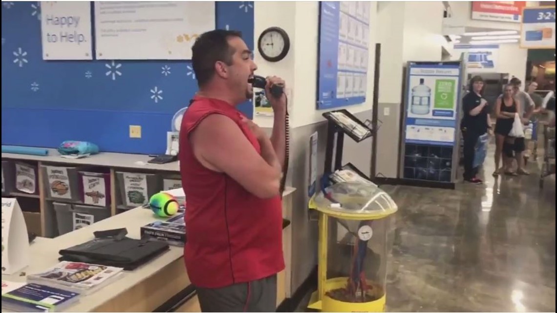 Cleveland man sings National Anthem for Walmart shoppers in Missouri ...