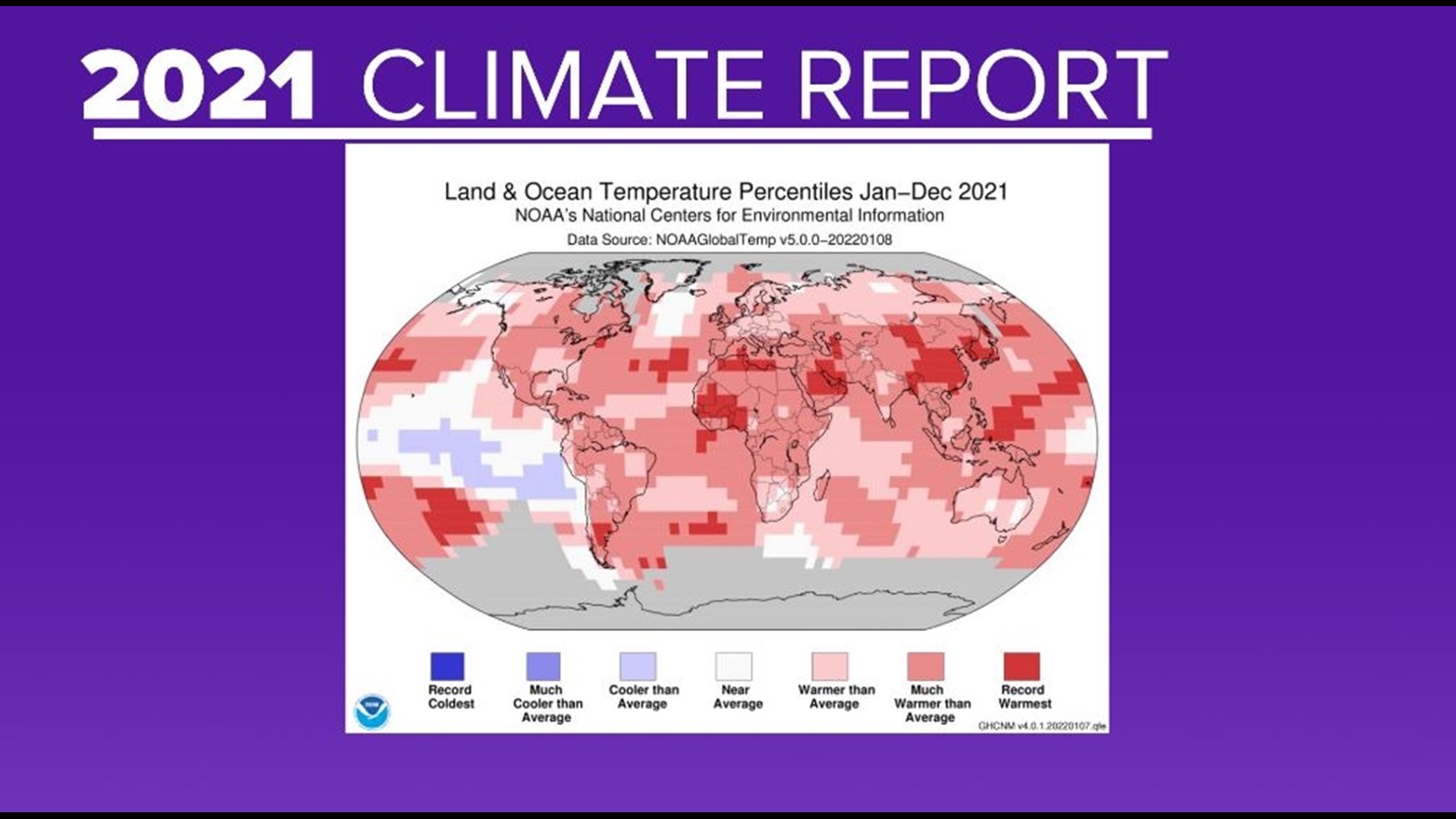 NOAA Annual climate report shows the impacts of a warming world ...