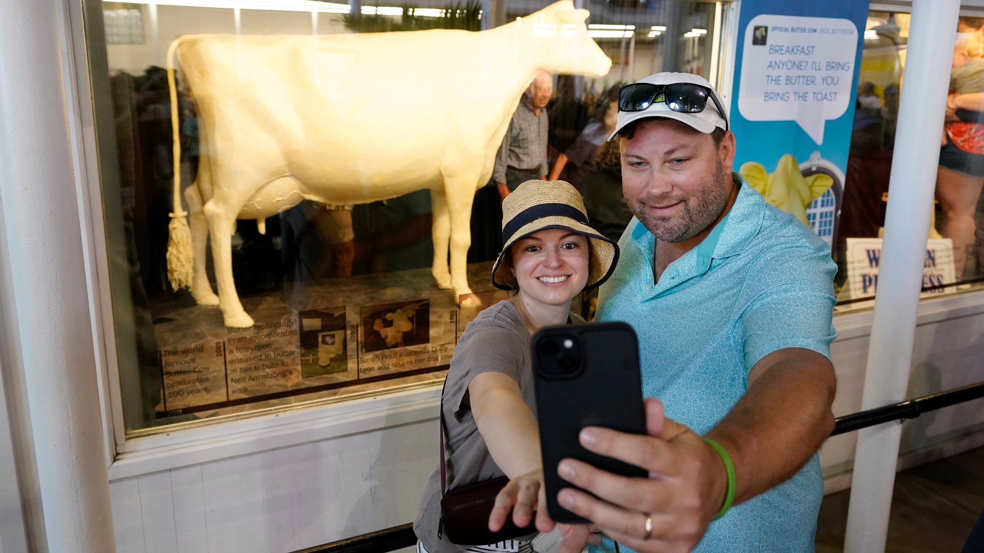 Butter cow meets 'Toy Story' characters at 2025 Iowa State Fair ...
