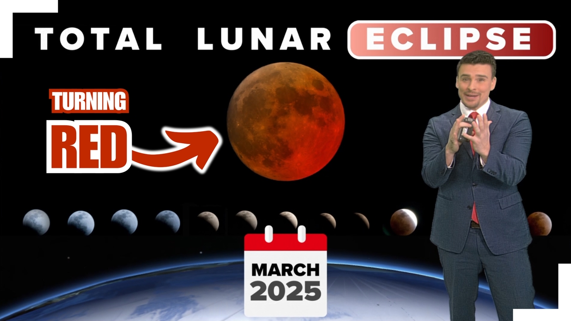 Total Lunar Eclipse coming tonight | Full moon turns blood red ...