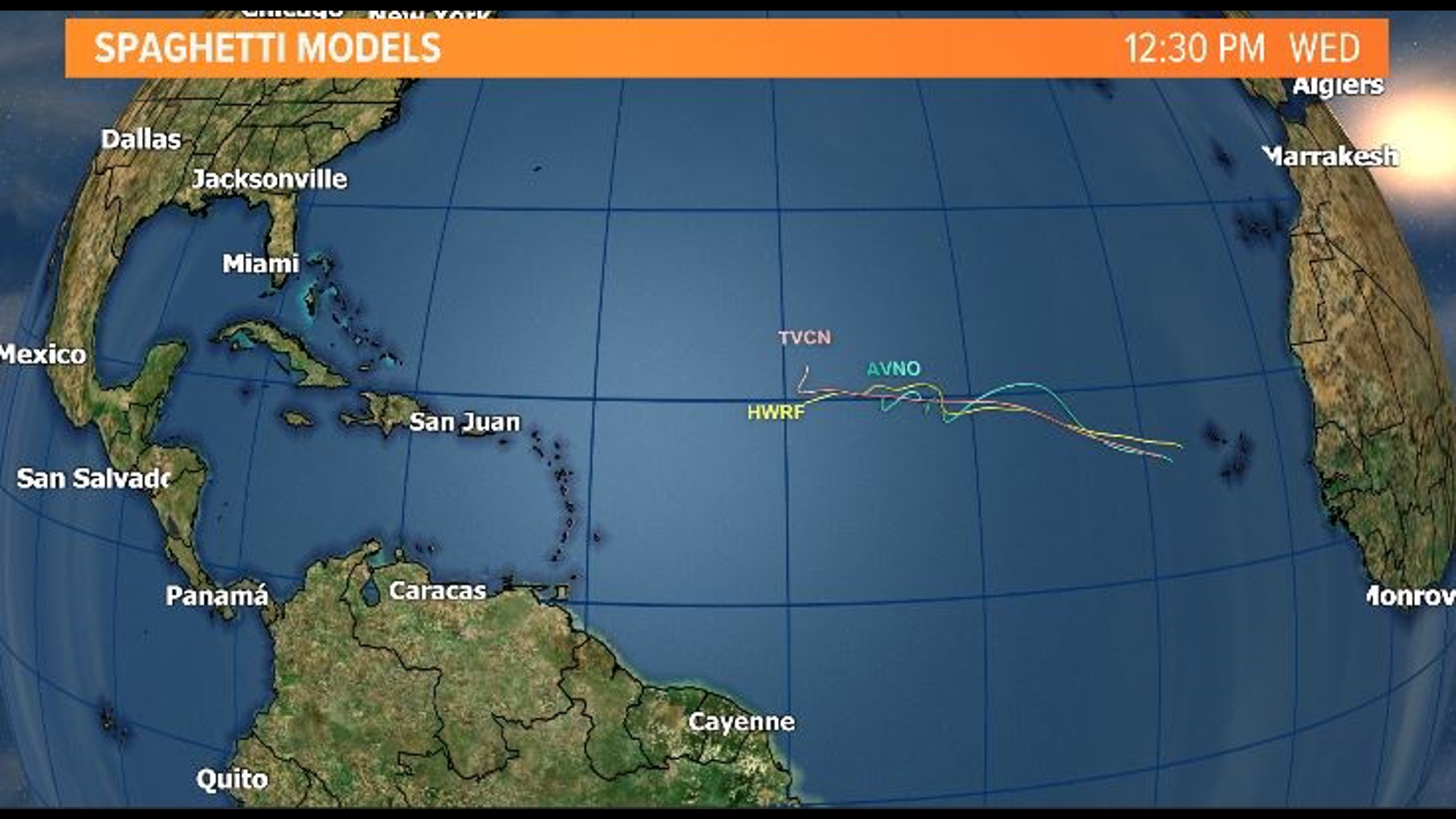 Tropical Depression Seven forms in the Atlantic Ocean | 13newsnow.com