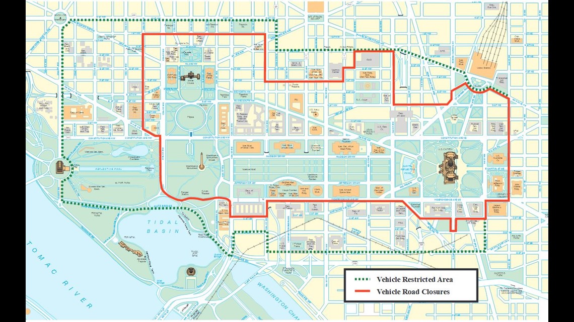 Inauguration 2017 Guide: Road closures, security, protests and events ...