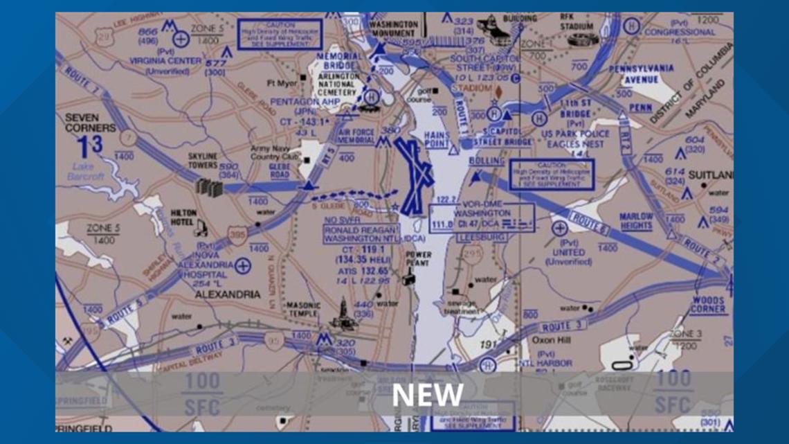 Helicopter routes permanently restricted around D.C. airport ...