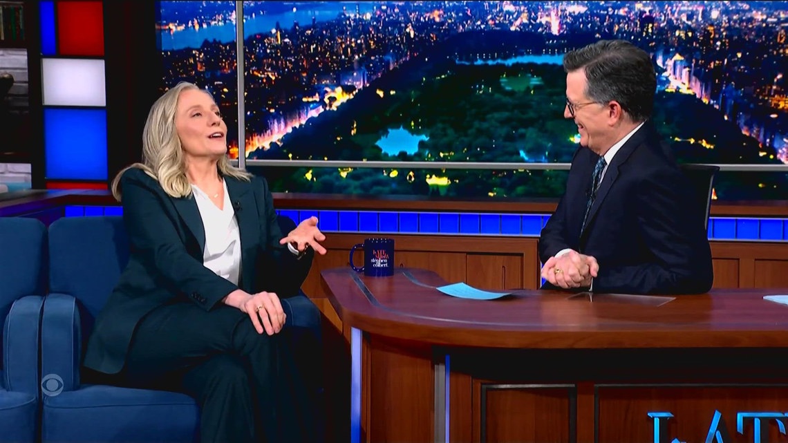Virginia Governor-Elect Abigail Spanberger appears on ‘The Late Show ...