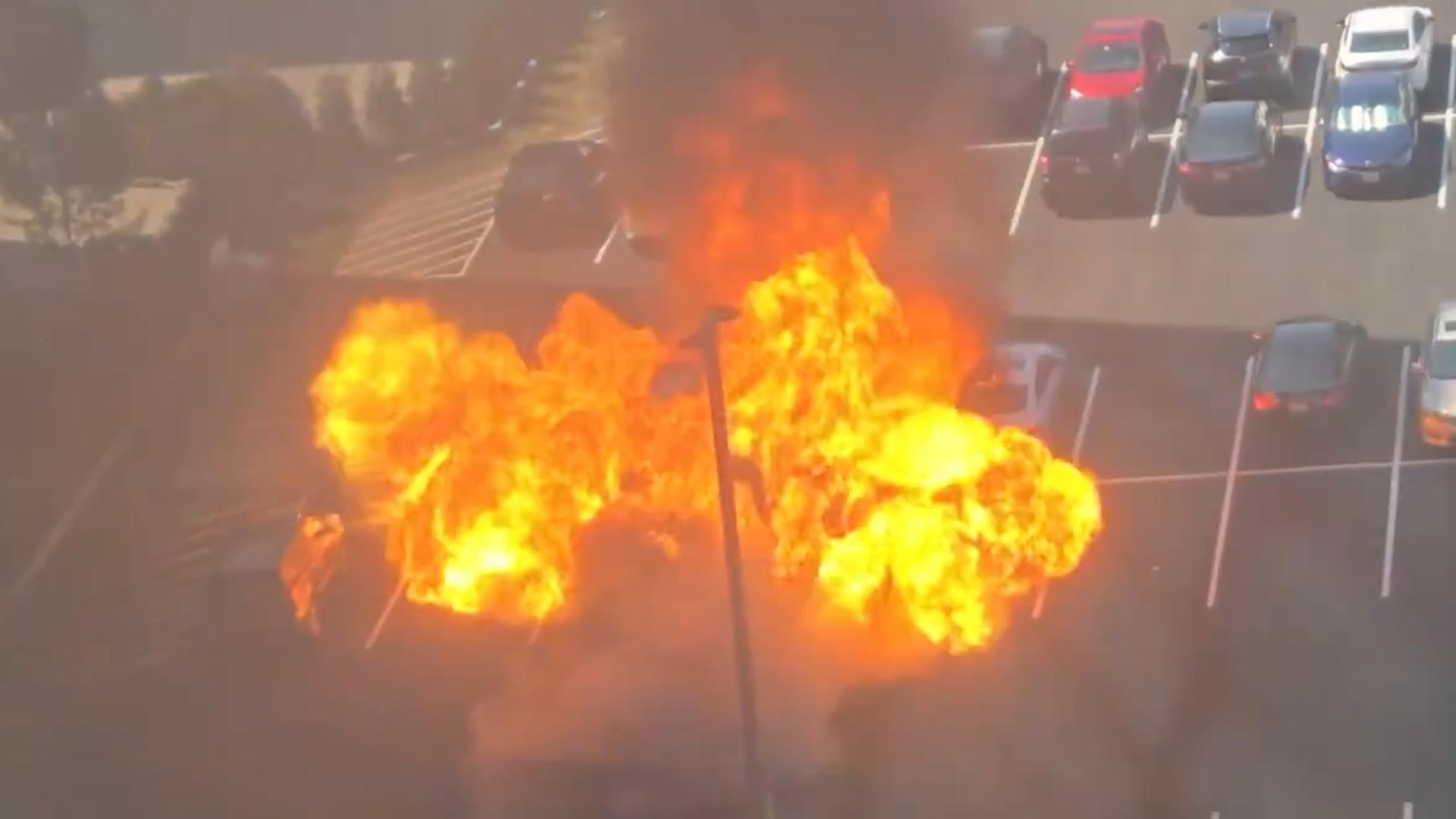 Arlington, Va. car explosion caught on camera | 13newsnow.com