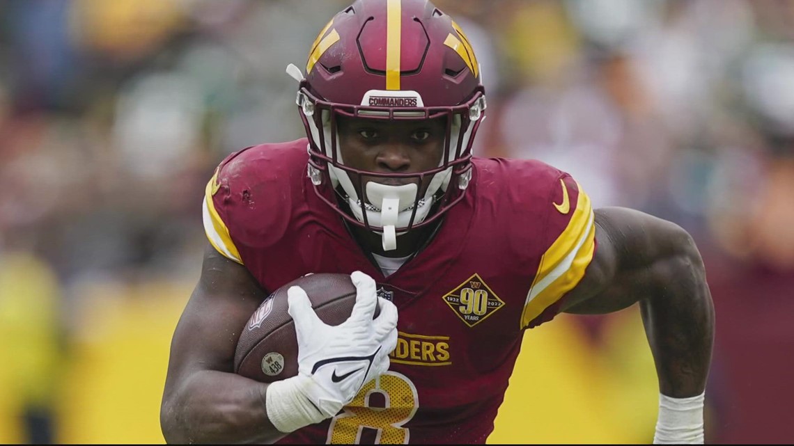 Teen boy arrested after Commanders player shot in August | 13newsnow.com