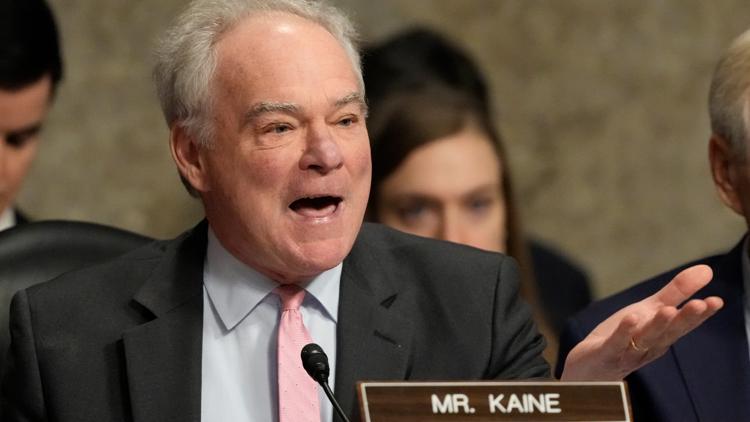 Sen. Tim Kaine, 13 others demand answers about leaked war plans ...