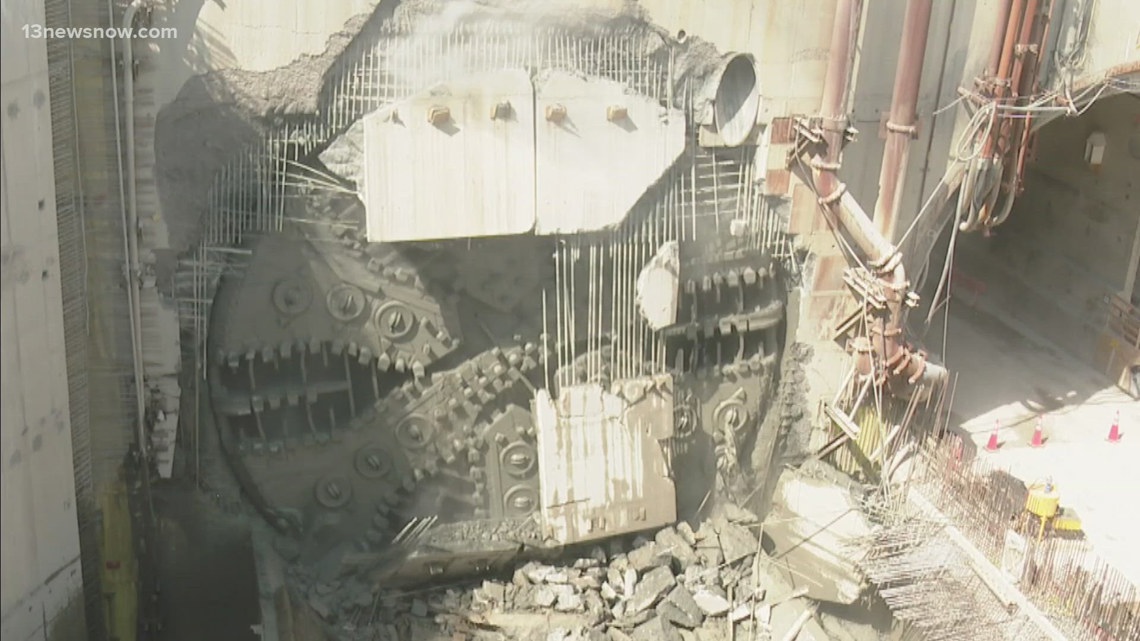 Mary the tunnel-boring machine's latest milestone in the HRBT Expansion ...