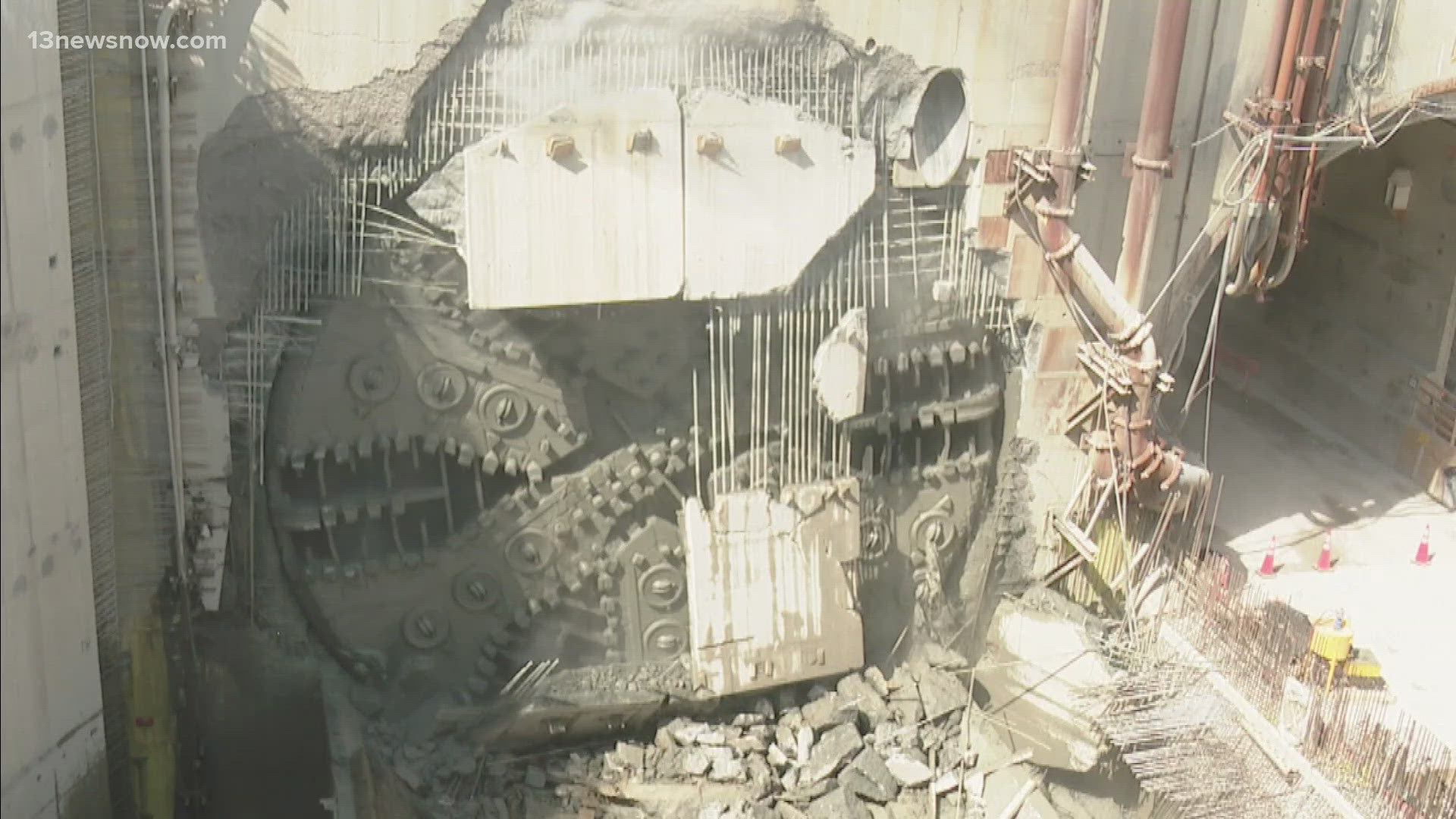 Mary the tunnel-boring machine's latest milestone in the HRBT Expansion ...