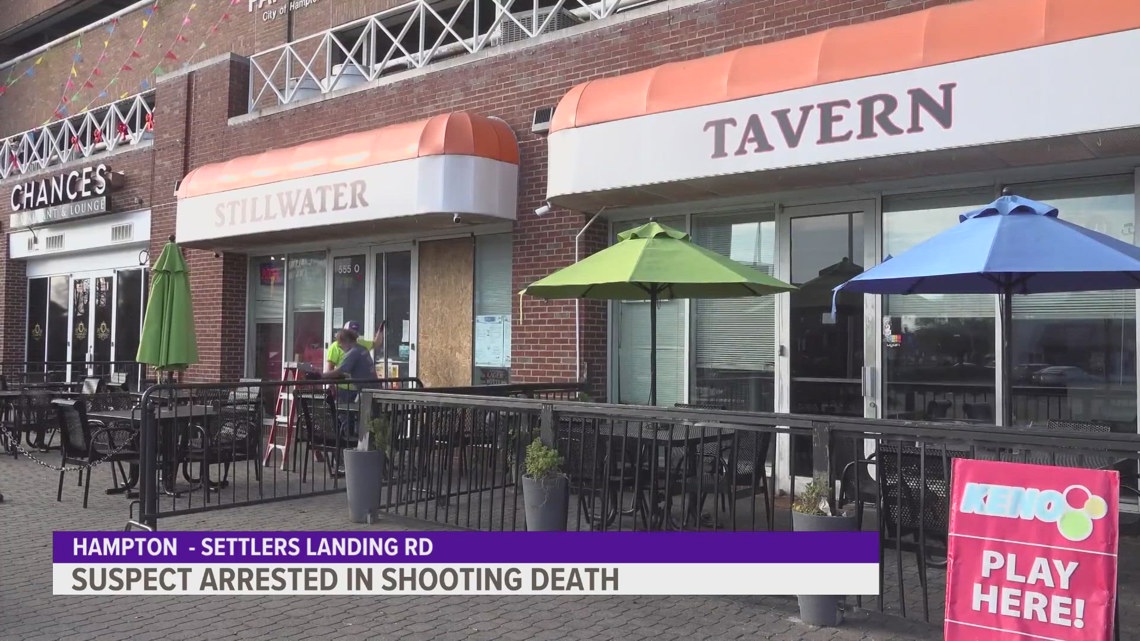 Suspect arrested after man shot and killed in Hampton tavern ...