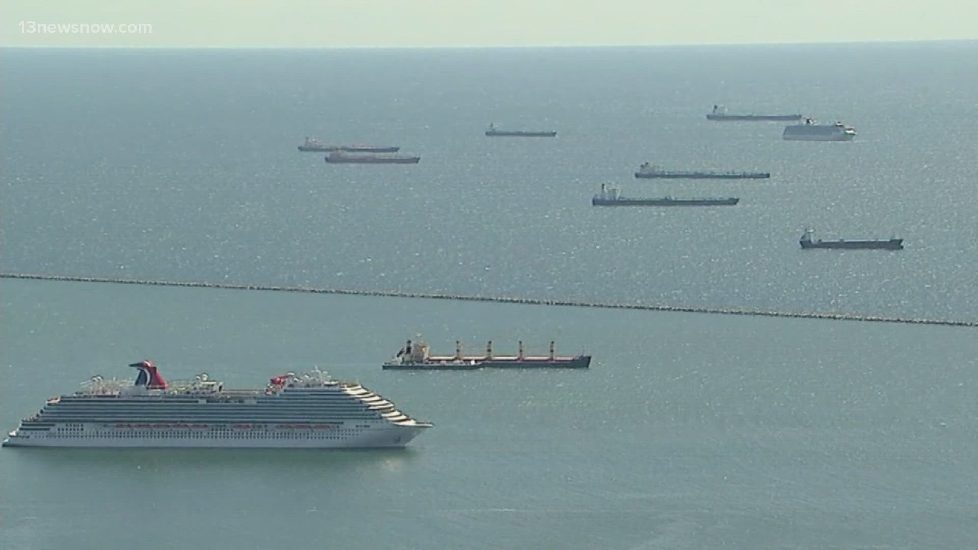 Carnival Sunshine to dock in Norfolk one day late due to nor'easter ...