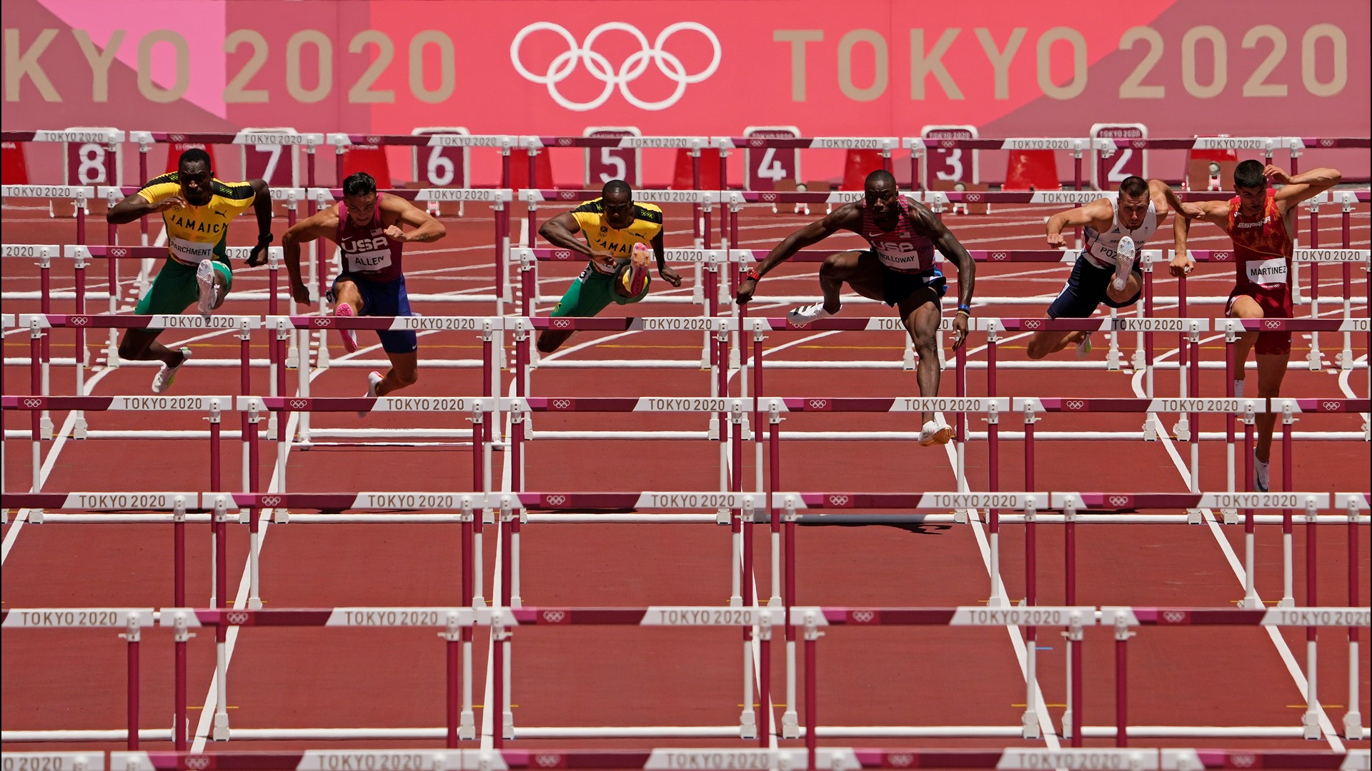 Grant Holloway takes home silver in the Olympic 110-meter hurdles ...