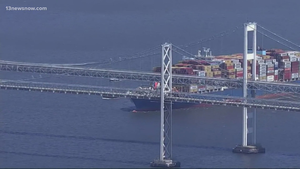 MV Dali en route to Norfolk months after Baltimore bridge collapse ...