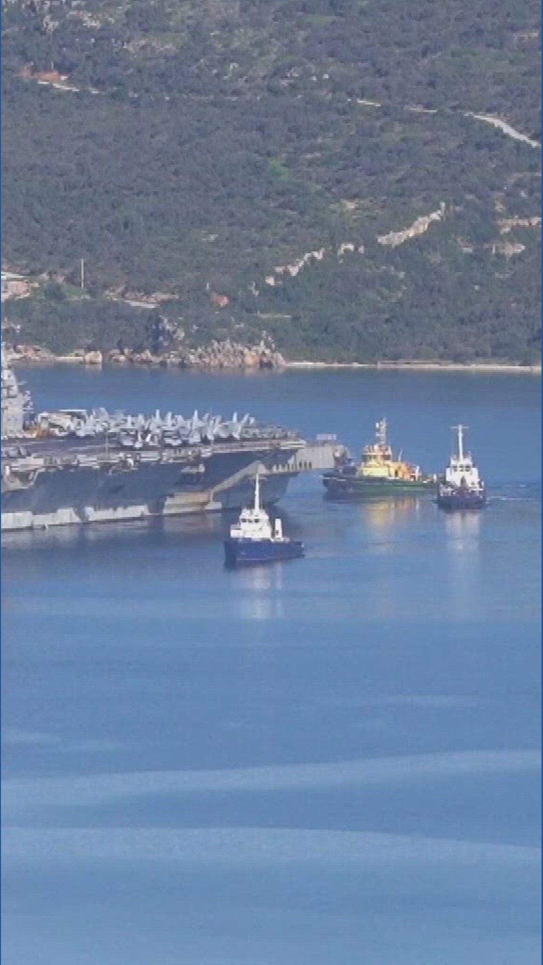 USS Gerald R. Ford returning to Norfolk after record 309-day deployment ...