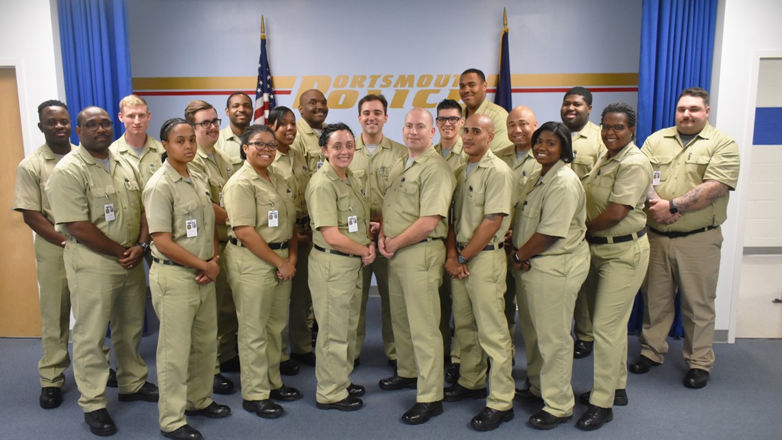 Portsmouth police unveiled largest recruiting class in history ...