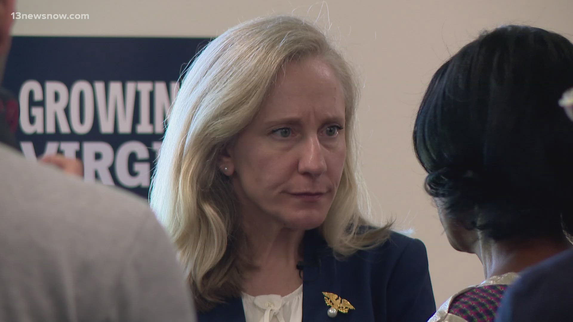 Spanberger unveils economic plan at Suffolk event | 13newsnow.com