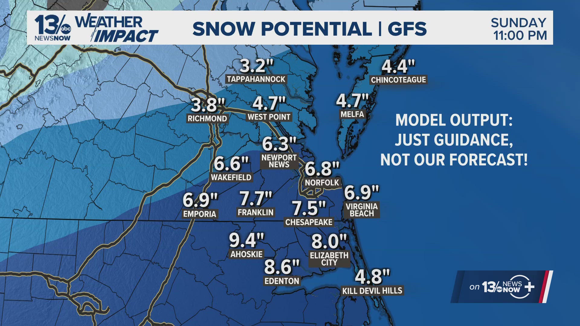 Confidence grows for upcoming winter weather storm | 13newsnow.com