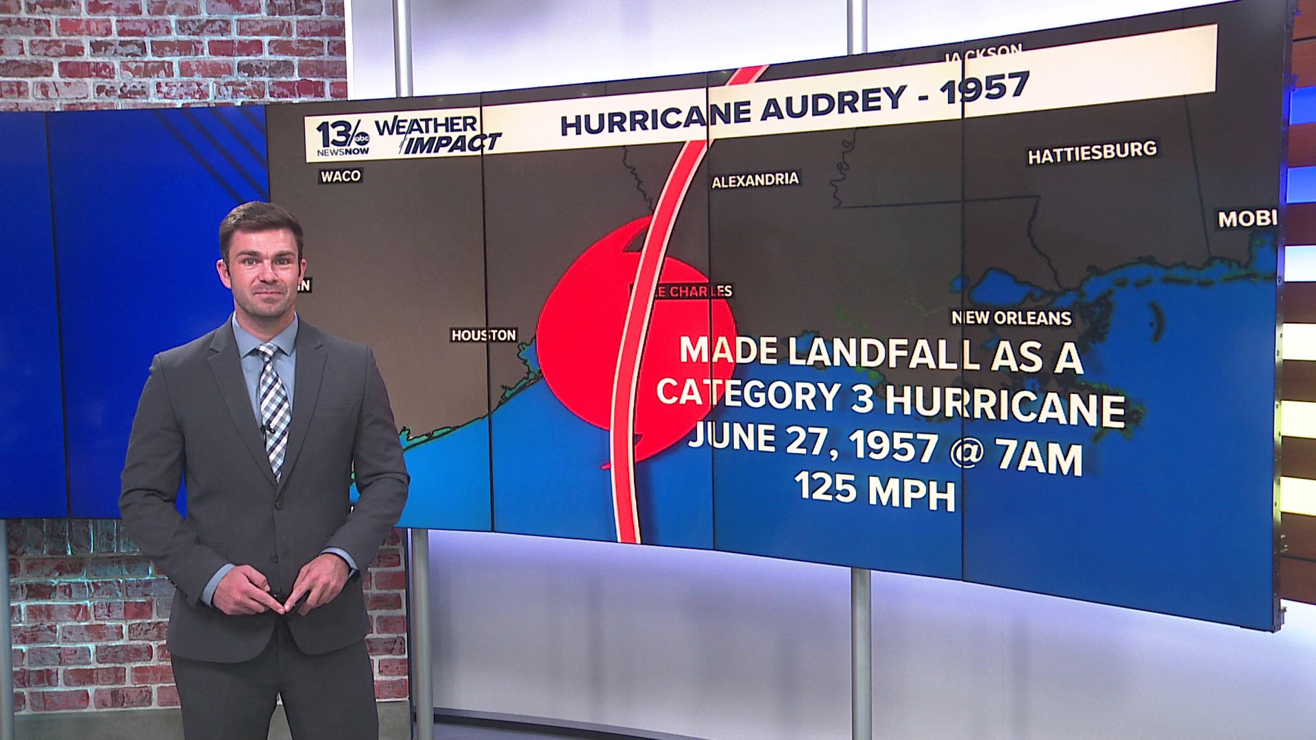Hurricane Audrey's historic impact on Louisiana in 1957 | 13newsnow.com
