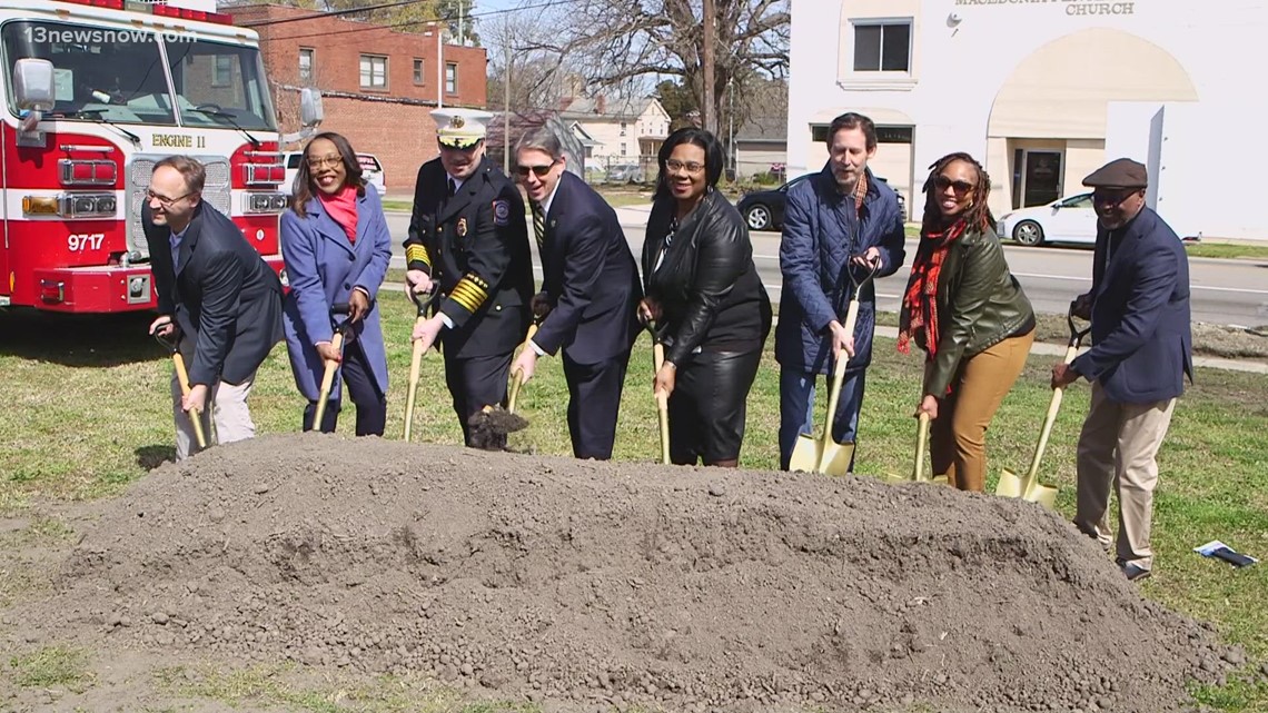 Groundbreaking for new Norfolk Fire-Rescue station | 13newsnow.com