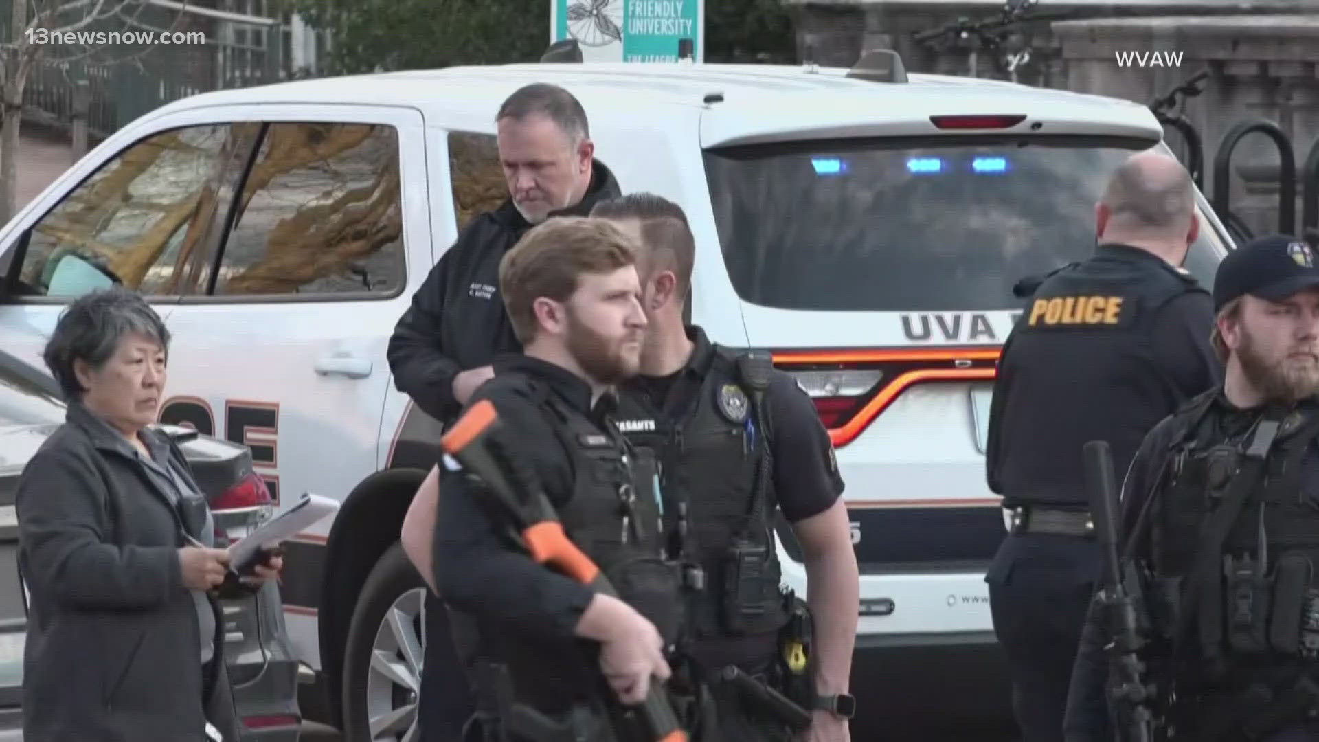 Stabbing at UVA causes campus lockdown; man in custody | 13newsnow.com Stabbing at UVA causes campus lockdown; man in custody | 13newsnow.com