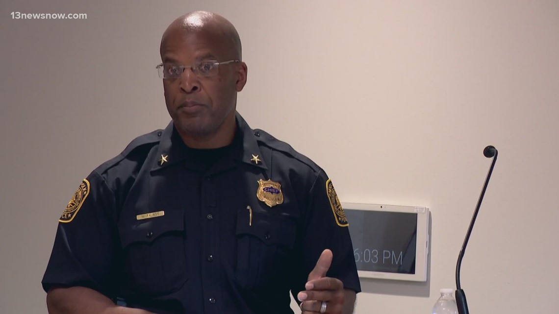 Police Chief Mark Talbot lays out plan to cut down on crime in Norfolk ...