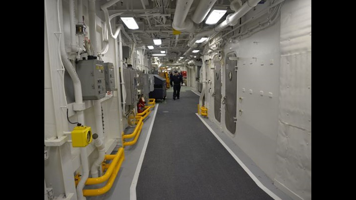 Inside the Navy's new stealth destroyer Zumwalt | 13newsnow.com