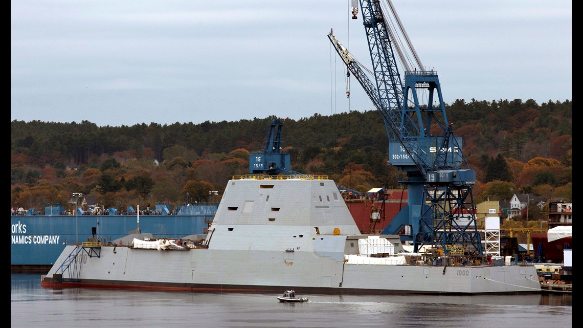 Inside the Navy's new stealth destroyer Zumwalt | 13newsnow.com