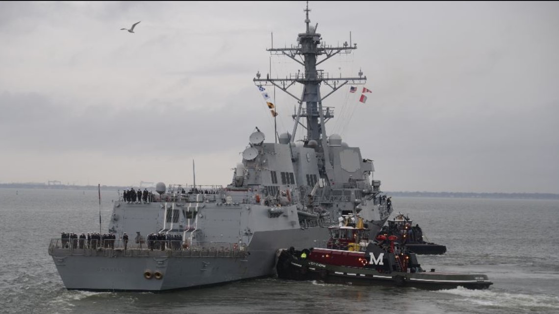 Norfolk-based destroyer USS Gravely strikes down Houthi missile ...