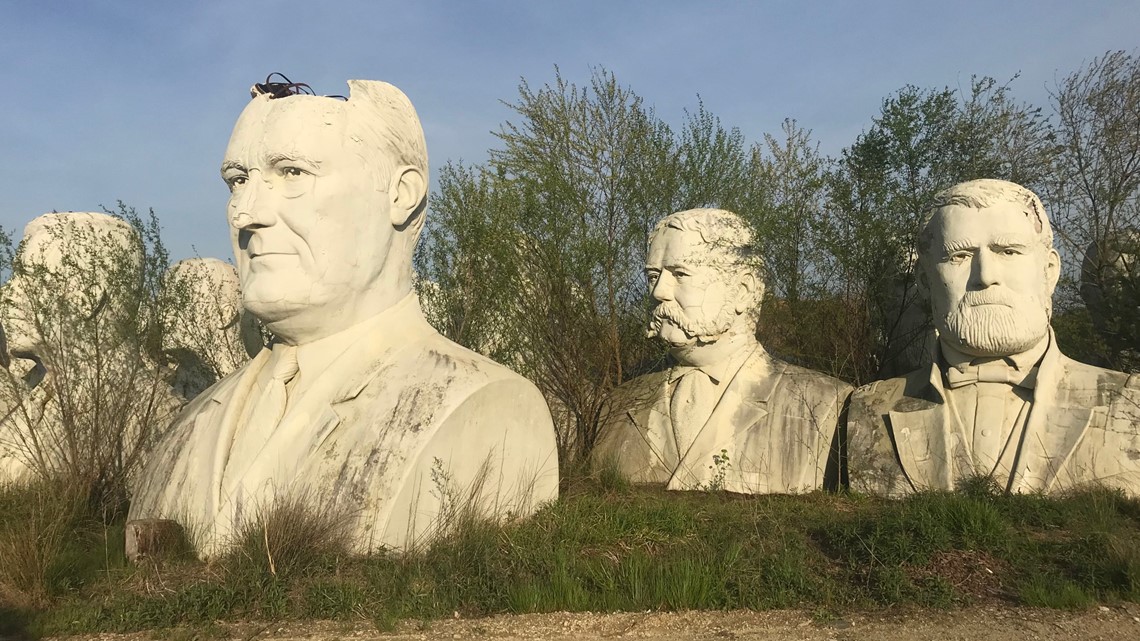 Obama bust from Presidents Park returned | 13newsnow.com