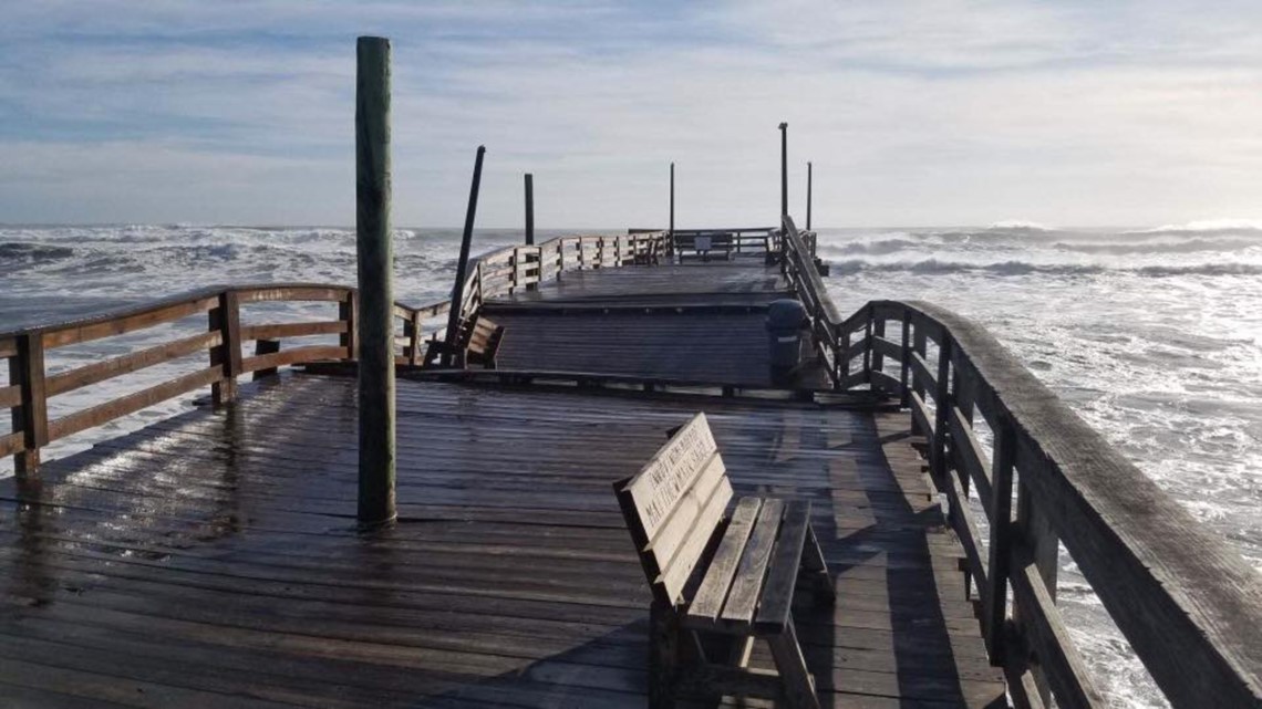 Avon Fishing Pier in Outer Banks severely damaged due to storms and ...