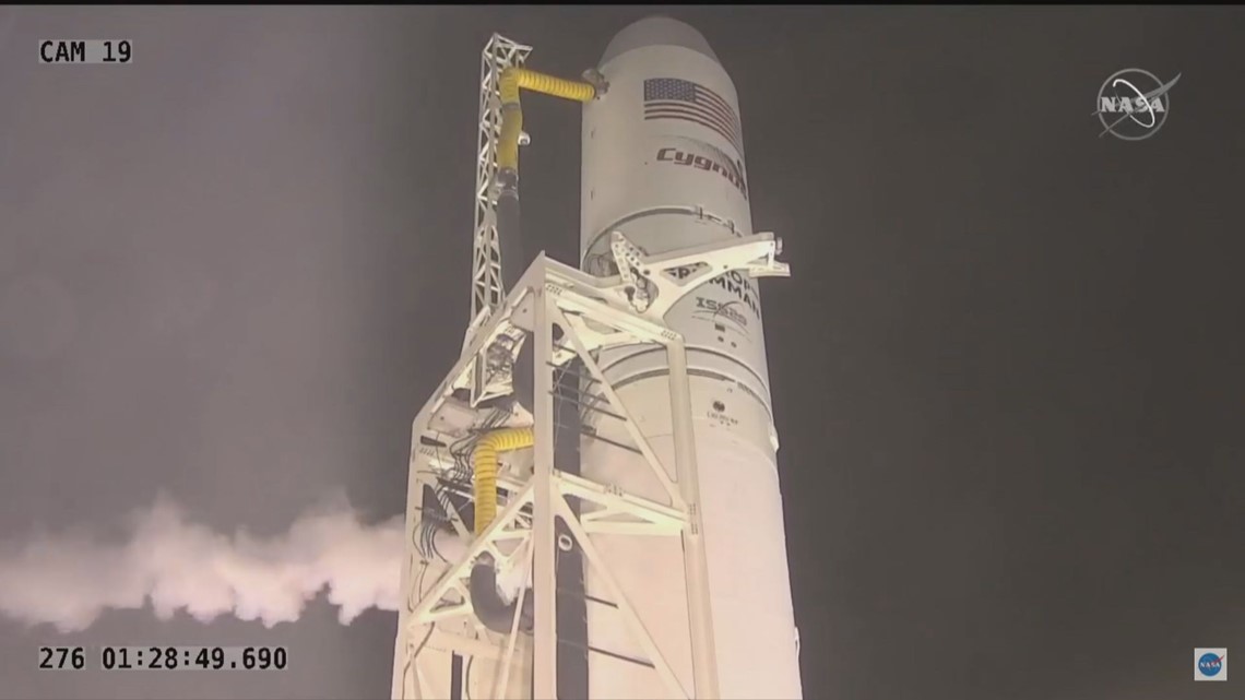 Launch of rocket carrying $23M titanium space toilet at Wallops Island ...