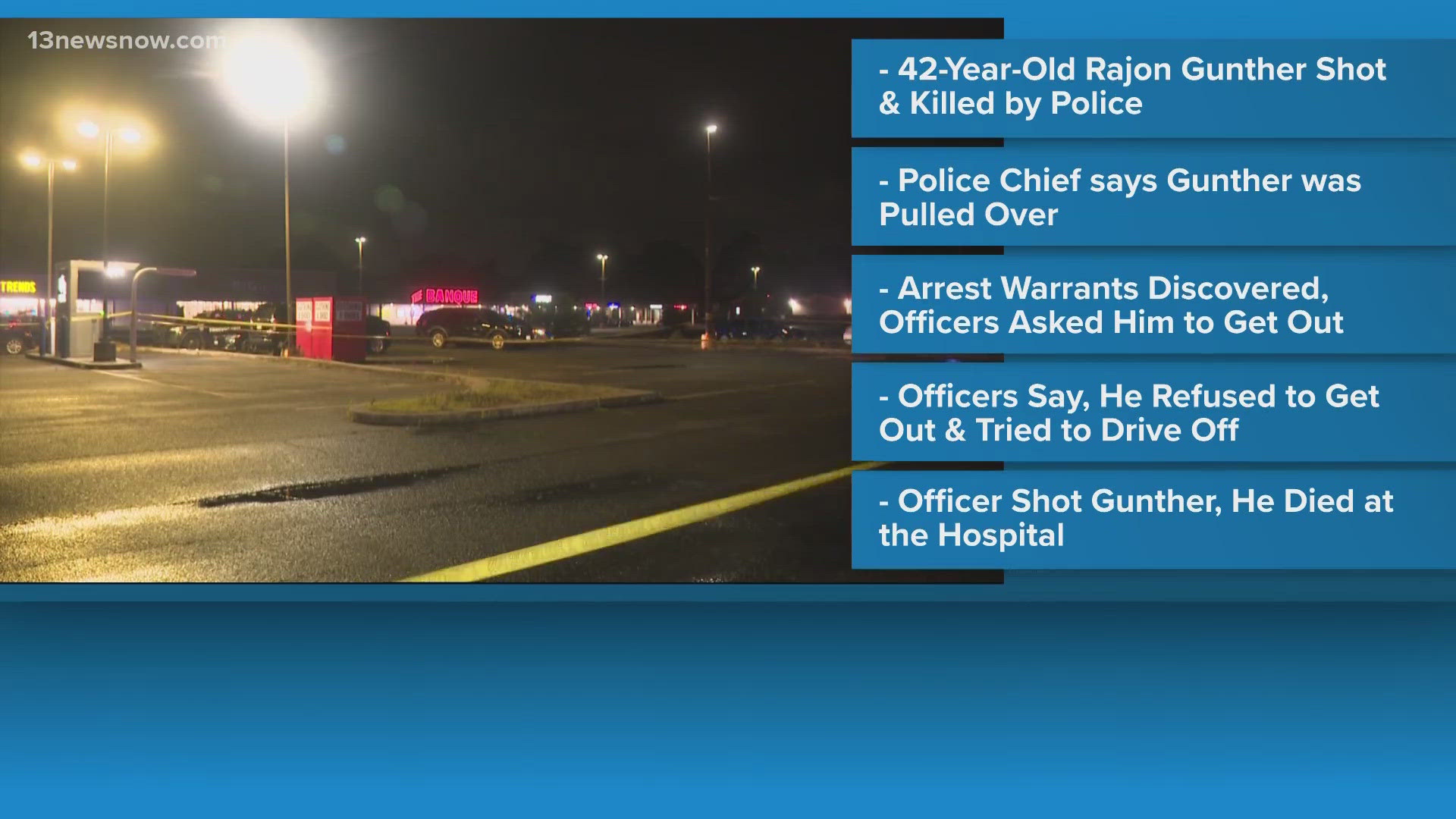 Police identify man shot and killed by Norfolk officer | 13newsnow.com