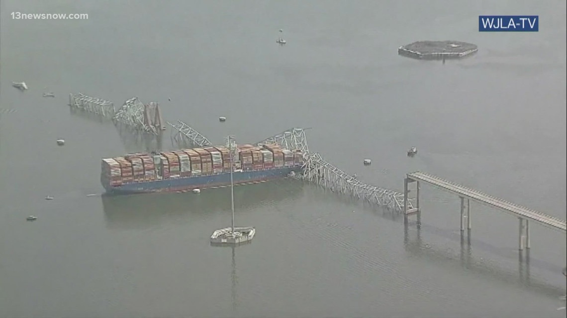 Dali cargo ship arrives in Norfolk 3 months after deadly bridge ...