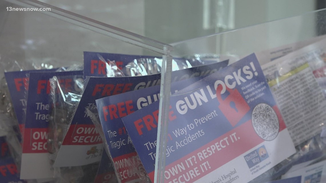 CHKD giving out free gun locks to help keep children safe | 13newsnow.com