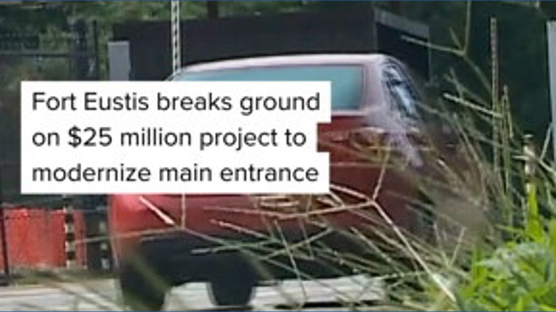 Fort Eustis breaks ground on $25M project to modernize main entrance ...