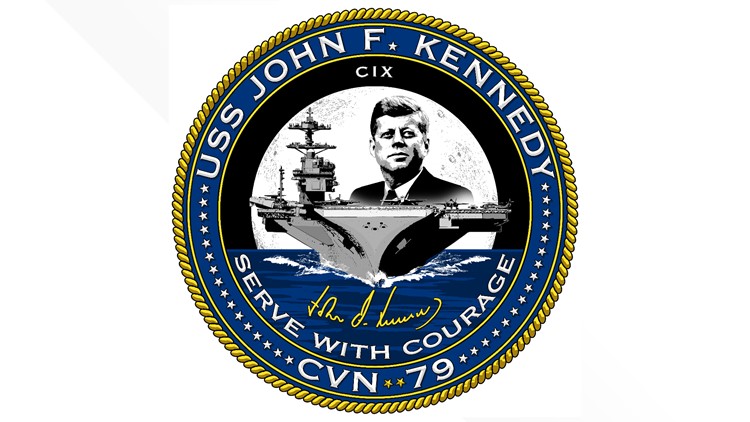Official seal unveiled for future USS John F. Kennedy | 13newsnow.com