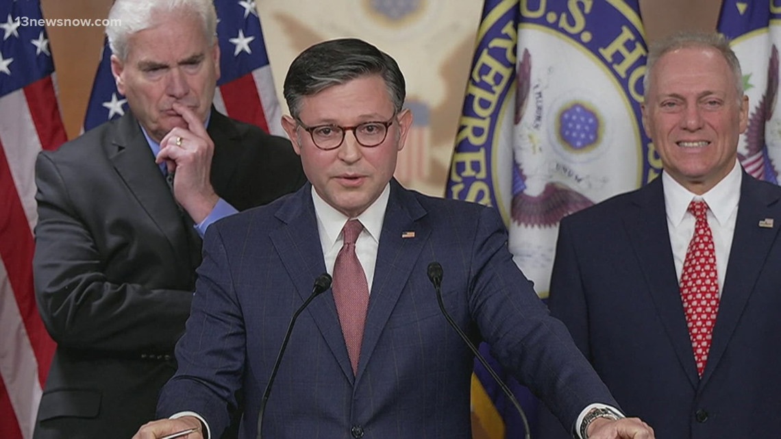 Speaker Johnson calls Epstein files push a ‘political game’ as DOJ ...