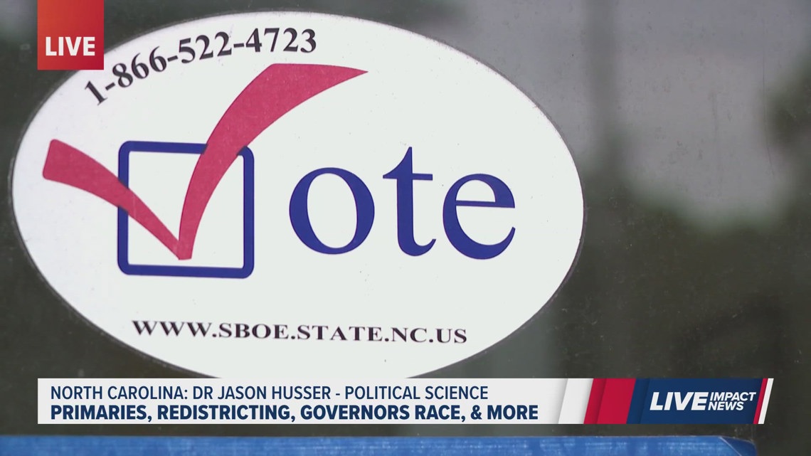 North Carolina primary election, redistricting, governor's race & more ...