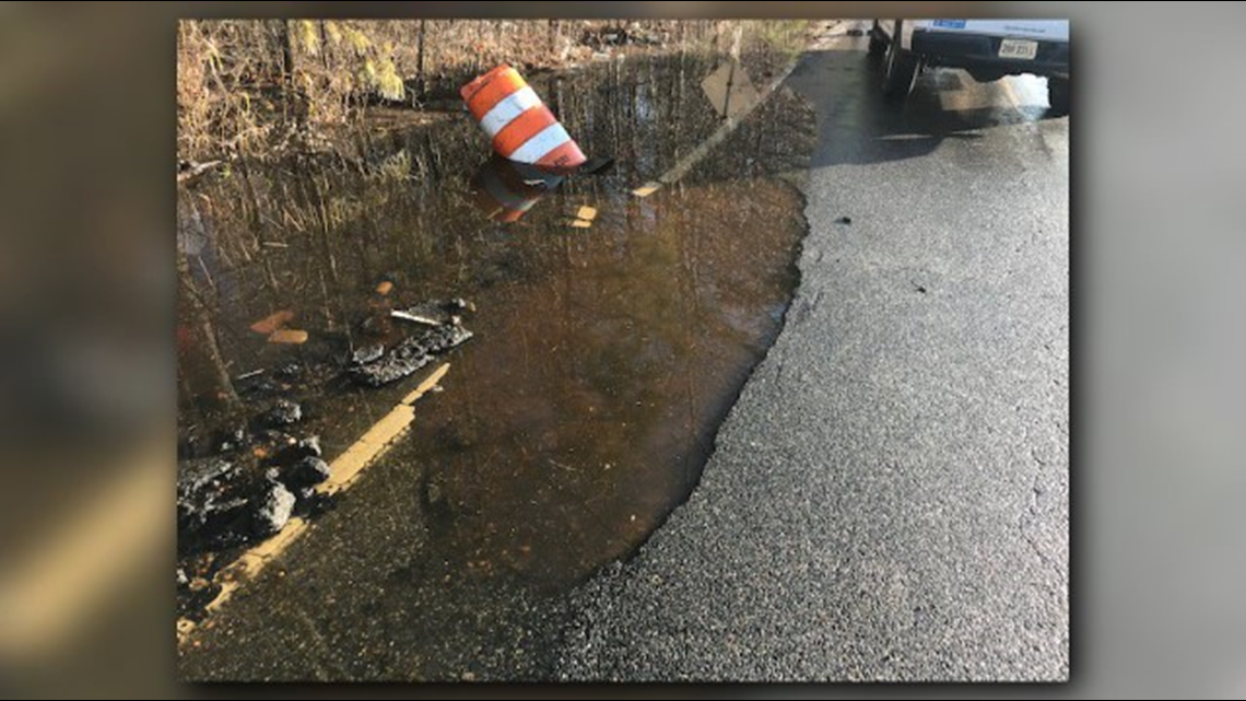 Elbow Road reopens after ice, road damage concerns | 13newsnow.com