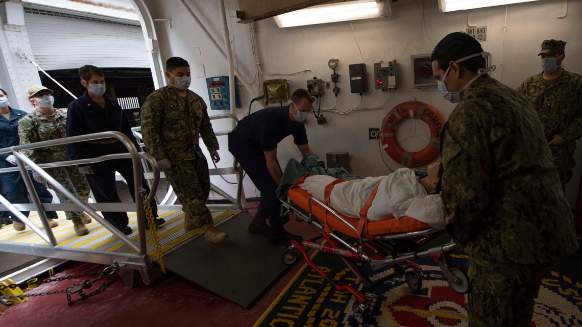 Navy hospital ship crews eager to treat patients | 13newsnow.com