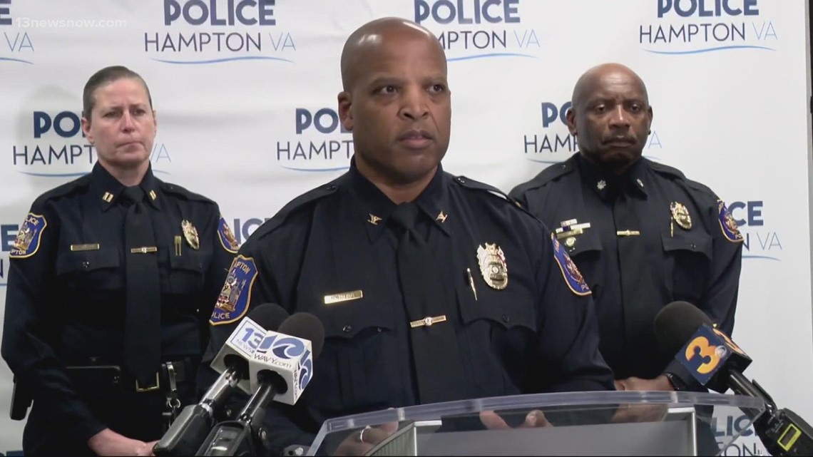 Hampton police chief addresses sharp spike in crime | 13newsnow.com