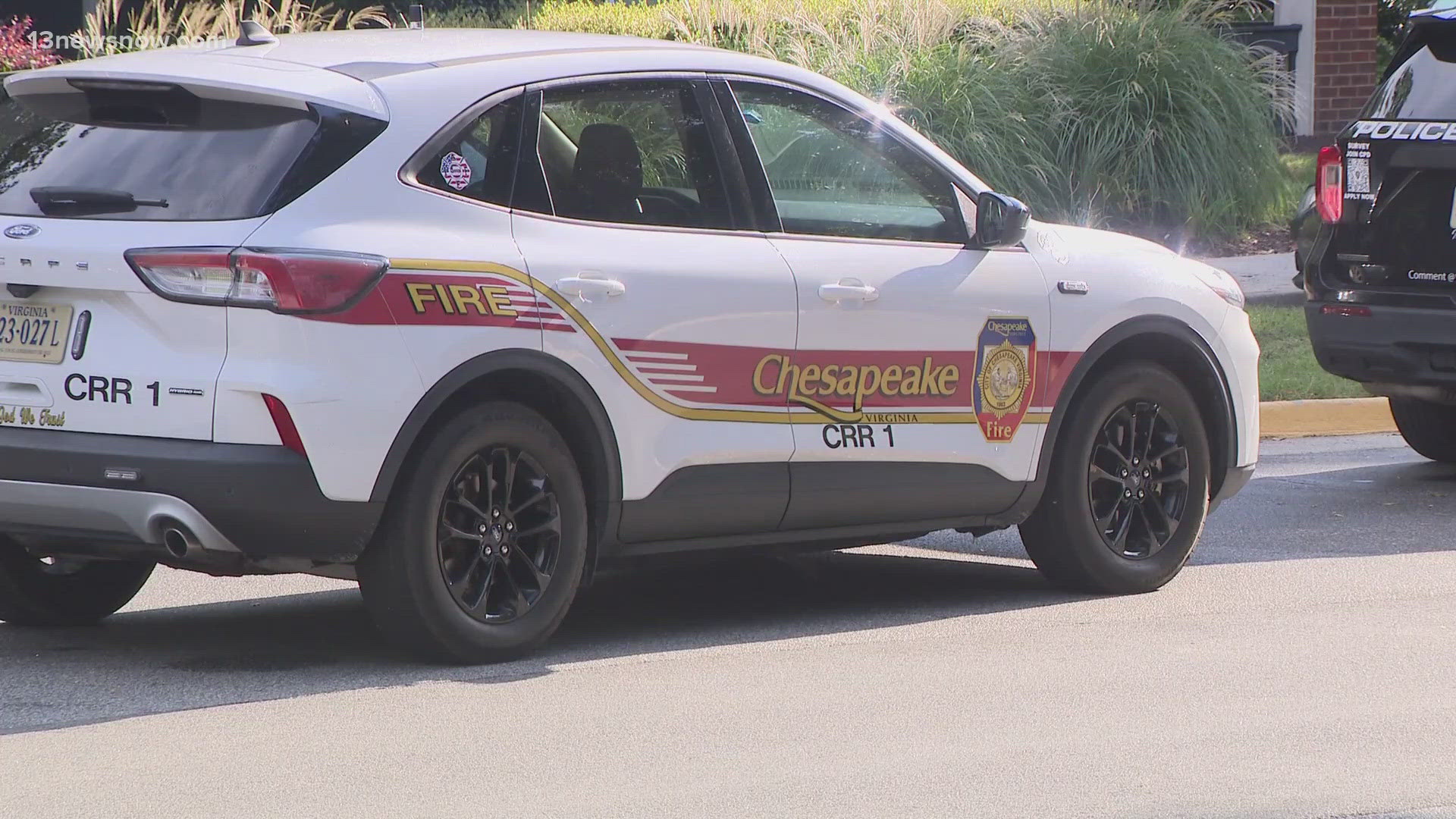Chesapeake police rescue person from apartment fire | 13newsnow.com