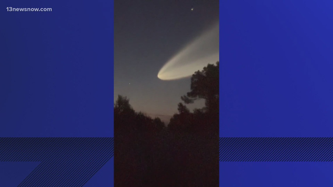 SpaceX StarLink launch seen across Virginia | 13newsnow.com