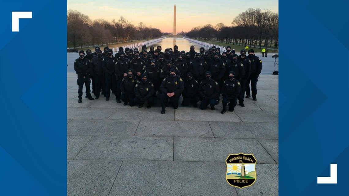 Virginia Beach Police officers recount role at 2021 presidential ...