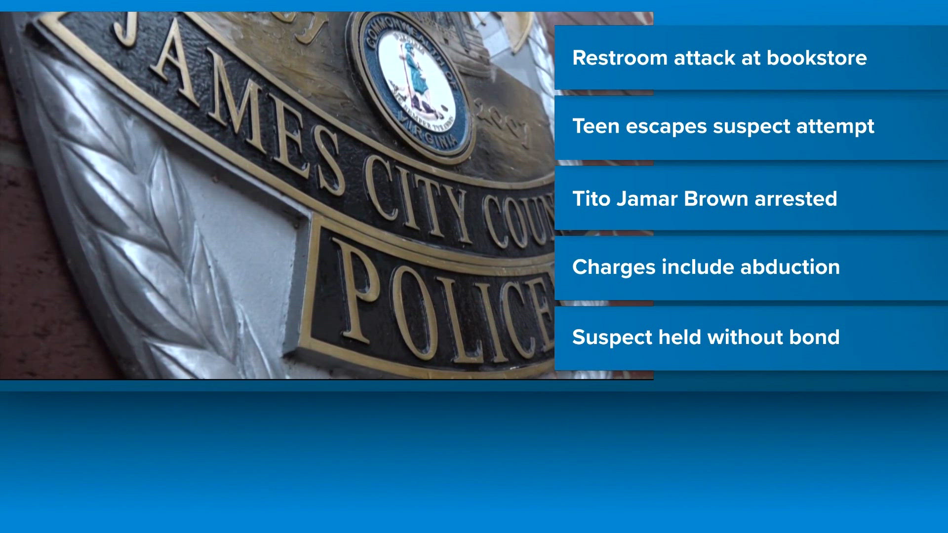 Man in custody after alleged attack in bookstore restroom | 13newsnow.com